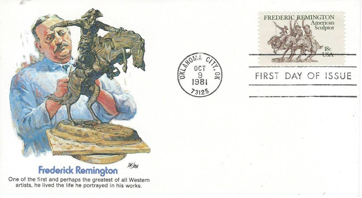 Frederick Remington FDC | EstateSales.org