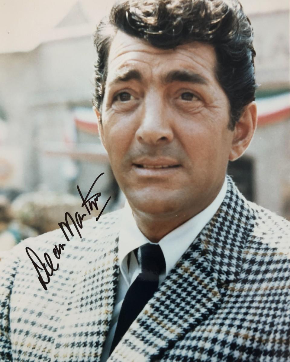 Dean Martin signed photo | EstateSales.org