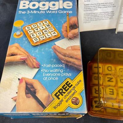 Vintage Game Boggle Dice Game | EstateSales.org