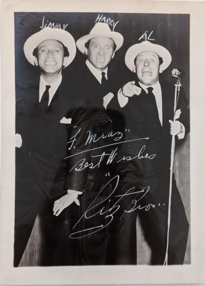 Ritz Brothers Signed Photo | EstateSales.org