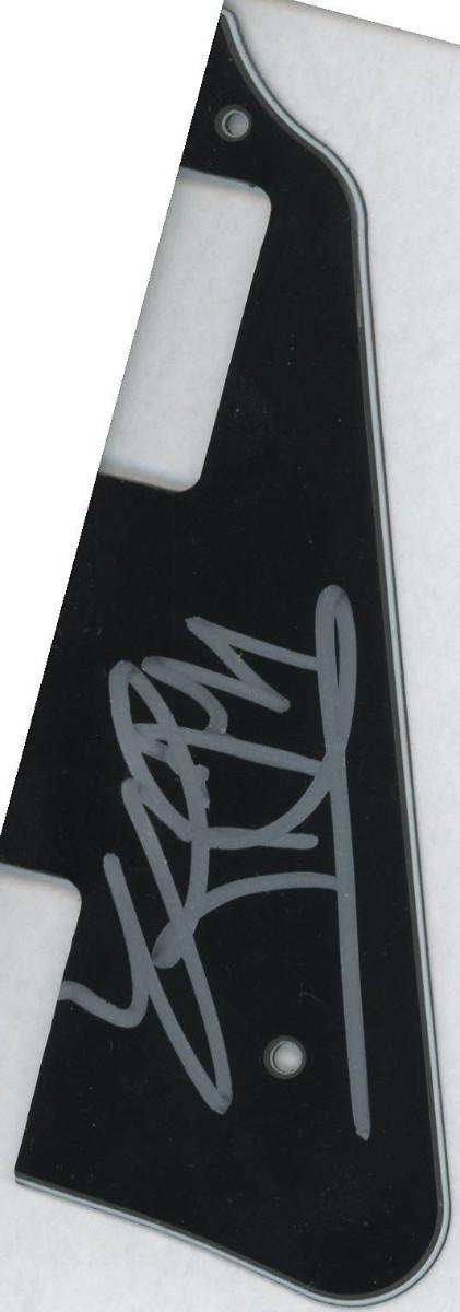LL Cool Jay signed pickguard | EstateSales.org