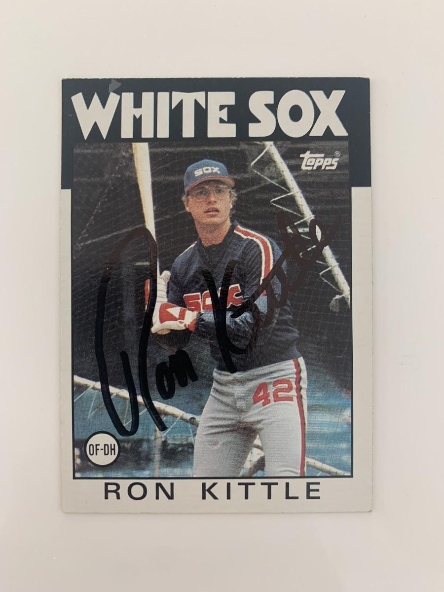 Ron Kittle signed baseball card | EstateSales.org Ron Kittle signed baseball card | EstateSales.org
