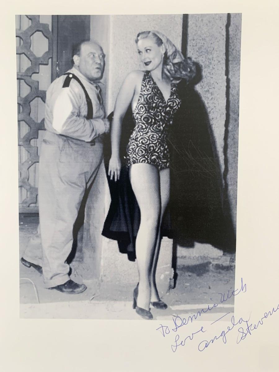 Angela Stevens signed photo | EstateSales.org