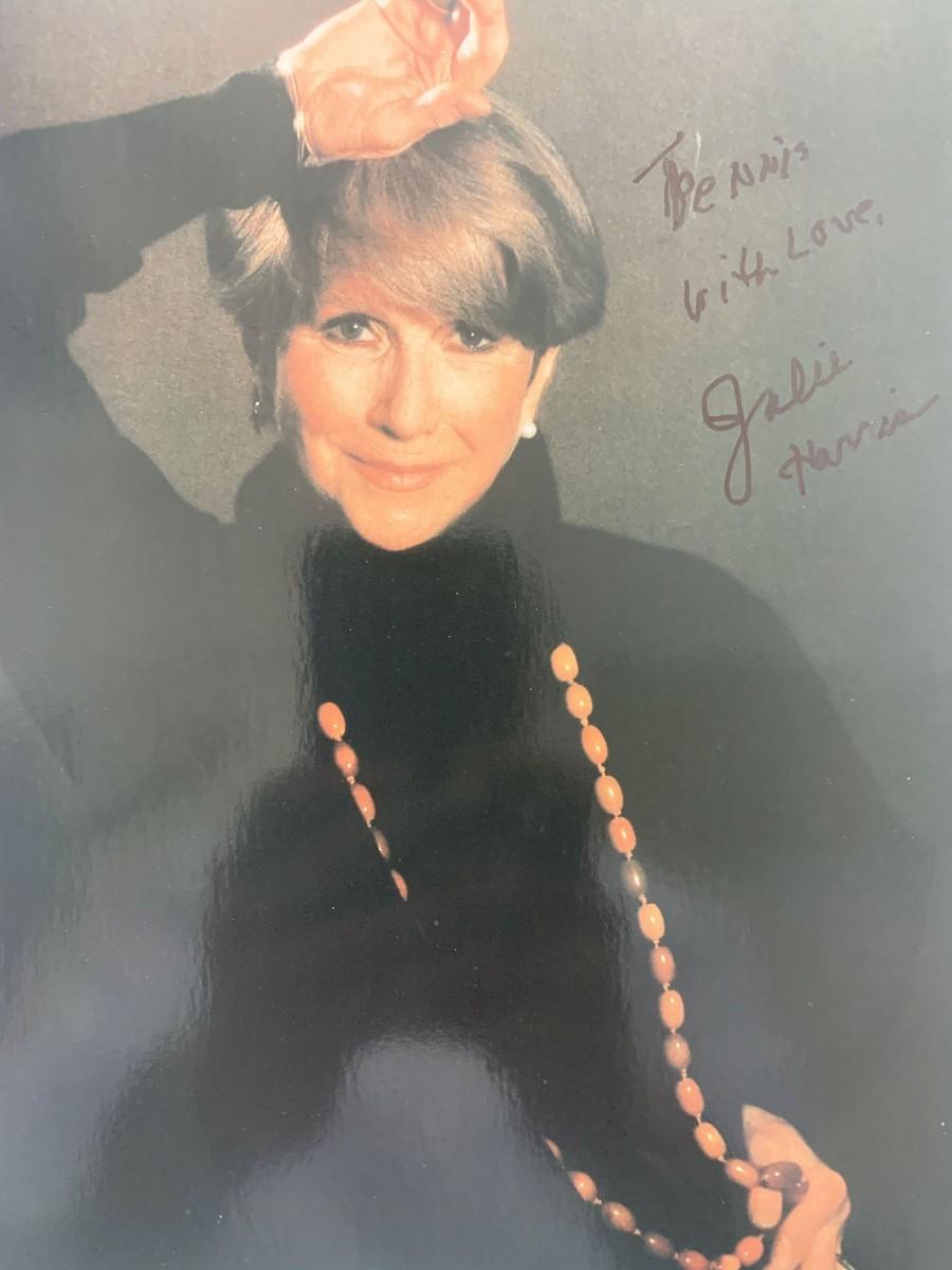 Julie Harris signed photo | EstateSales.org