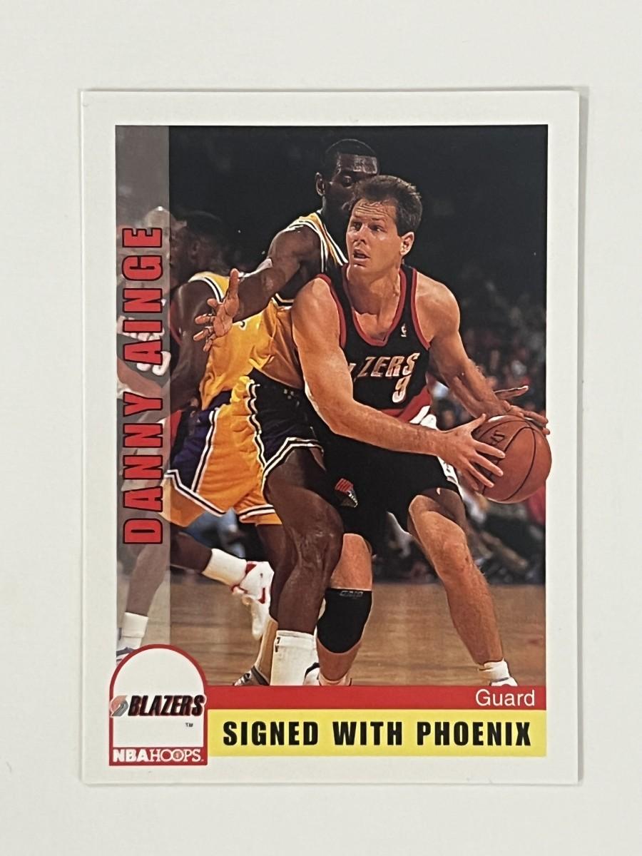 Portland Trail Blazers Danny Ainge 1992 SkyBox #188 trading card ...