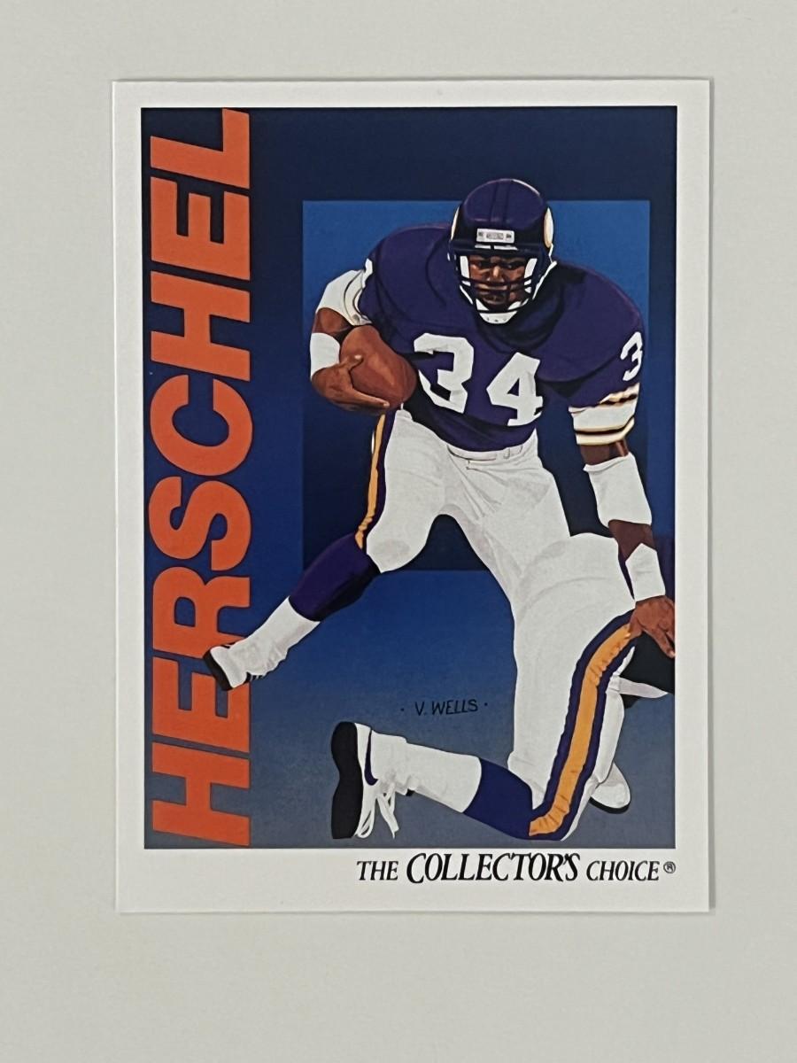 Minnesota Vikings Herschel Walker 1991 Upper Deck Collectors Choice #99 ...