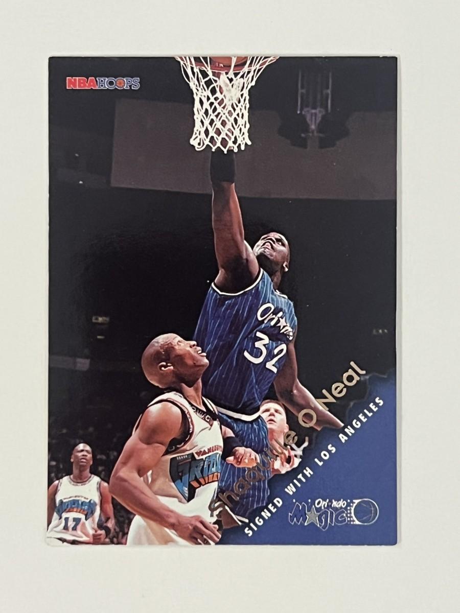 Orlando Magic Shaquille O'Neal 1996 SkyBox #112 trading card ...