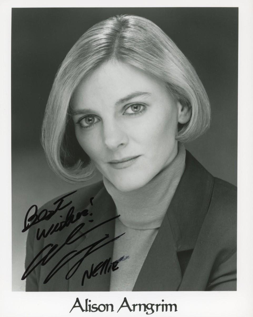 Little House on The Prairie Alison Arngrim signed photo | EstateSales.org