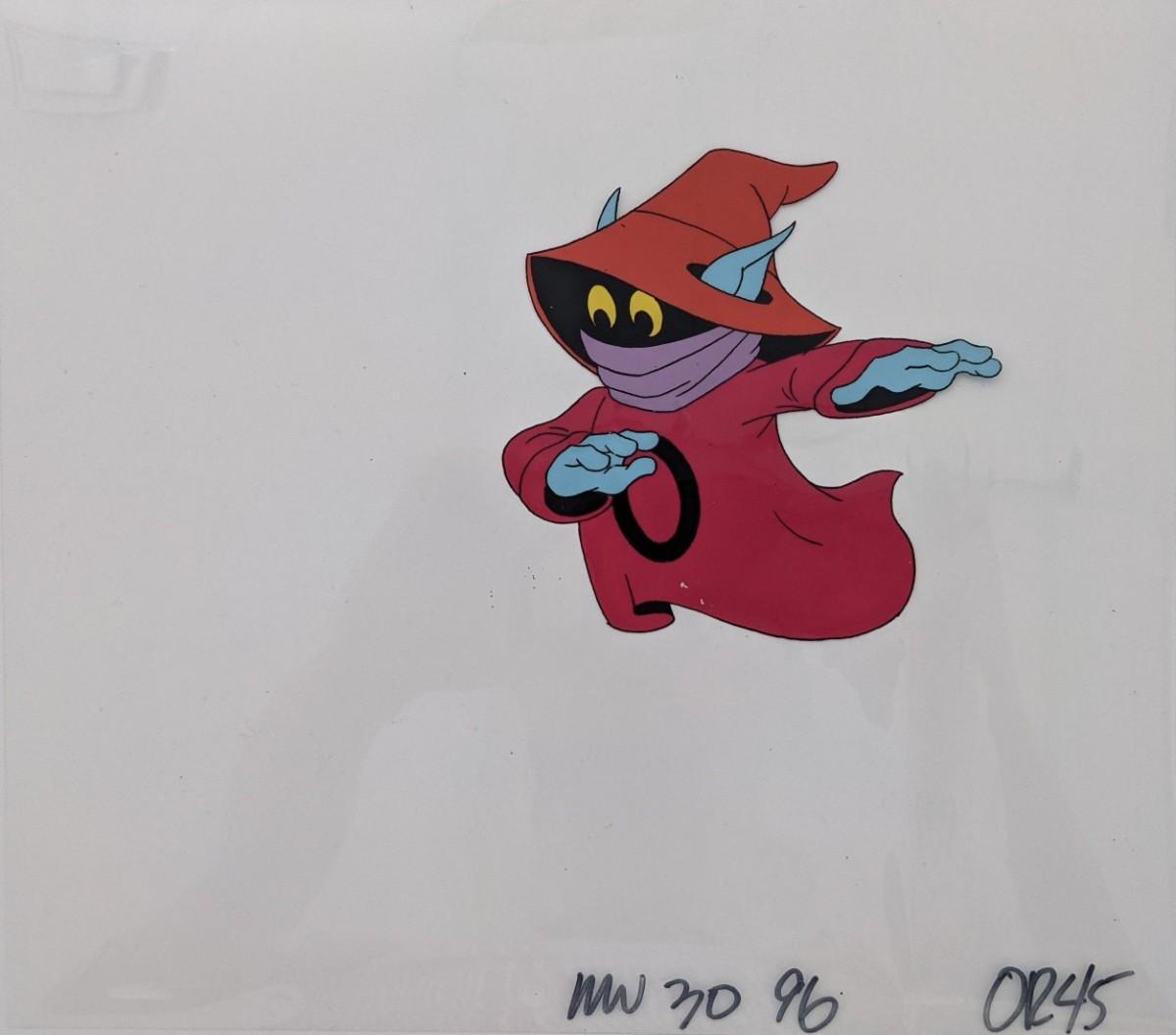 HE-MAN Masters Of The Universe ORKO Original Animation Cel ...