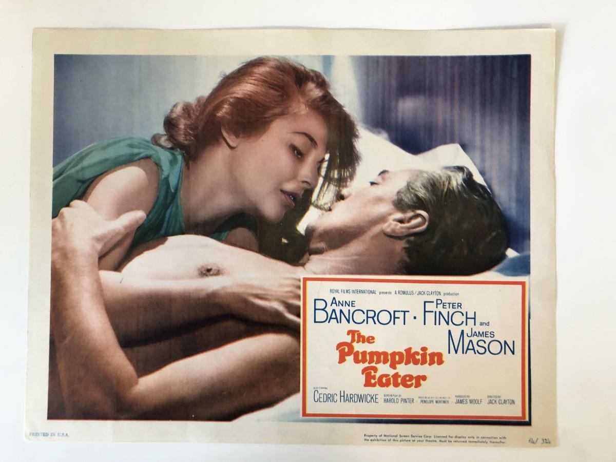 The Pumpkin Eater original 1964 vintage lobby card on heavy card stock. 11x14 inches ...