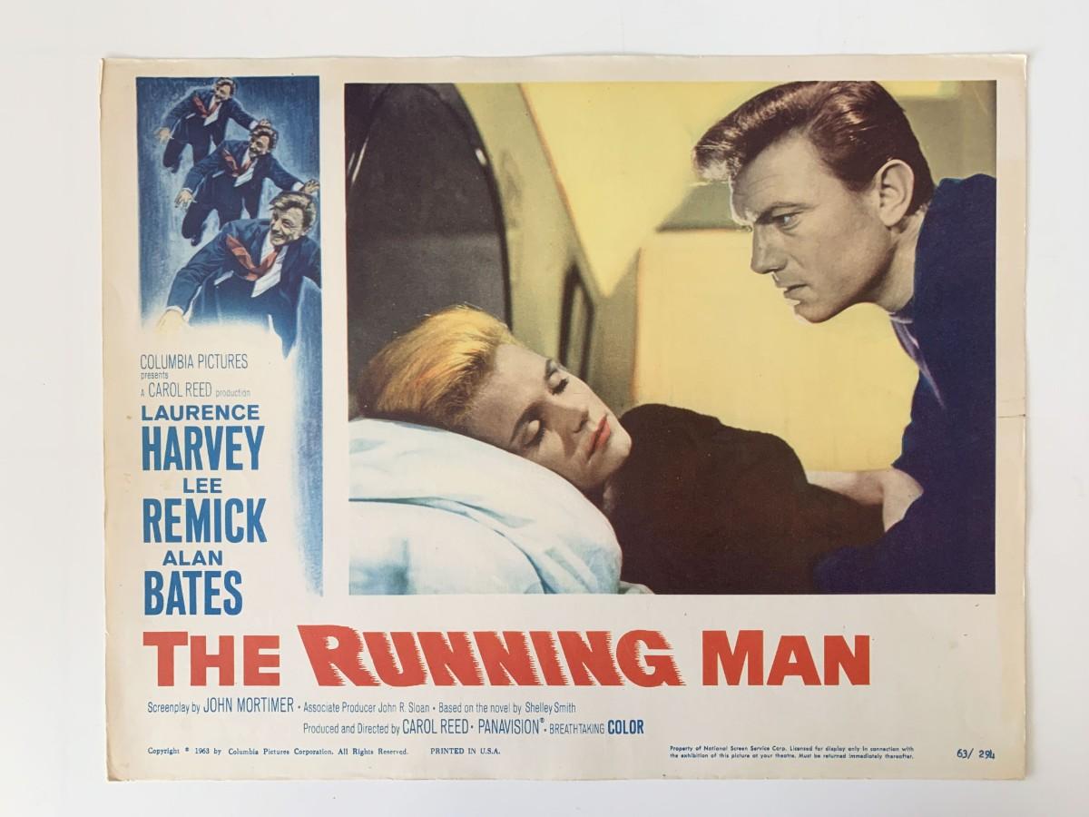 The Running Man original 1963 vintage lobby card | EstateSales.org