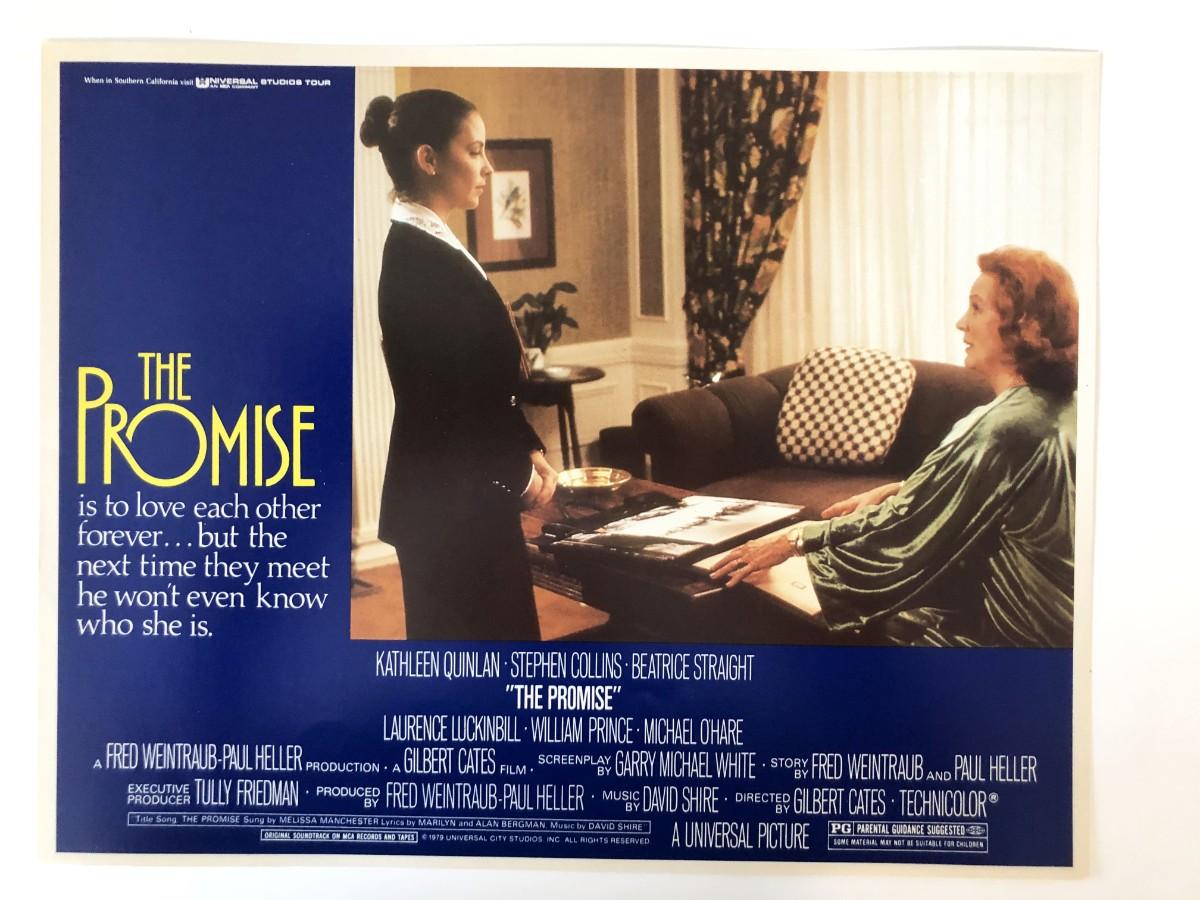 The Promise original 1979 vintage lobby card on heavy card stock. 11x14 ...