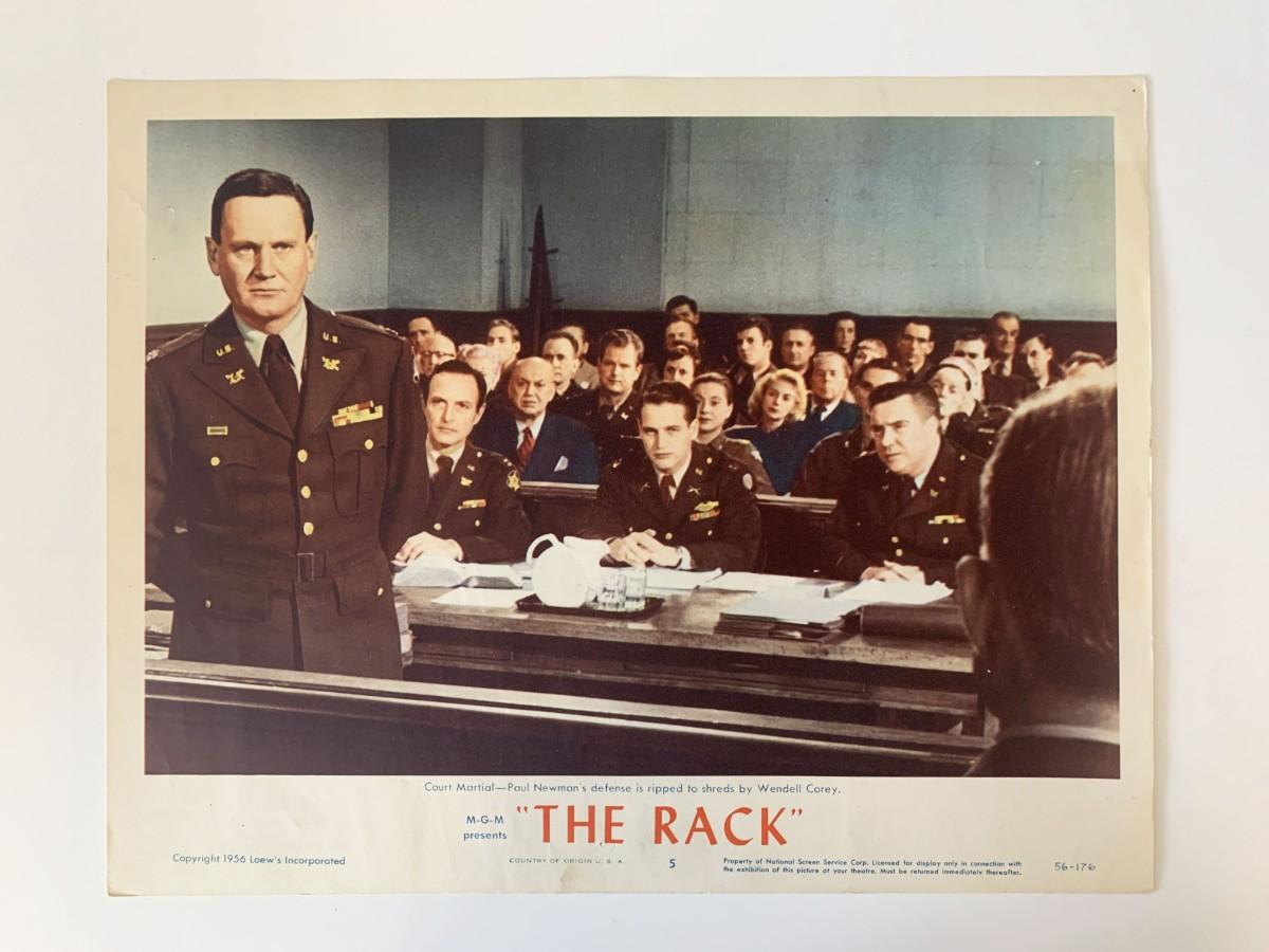 The Rack original 1956 vintage lobby card | EstateSales.org