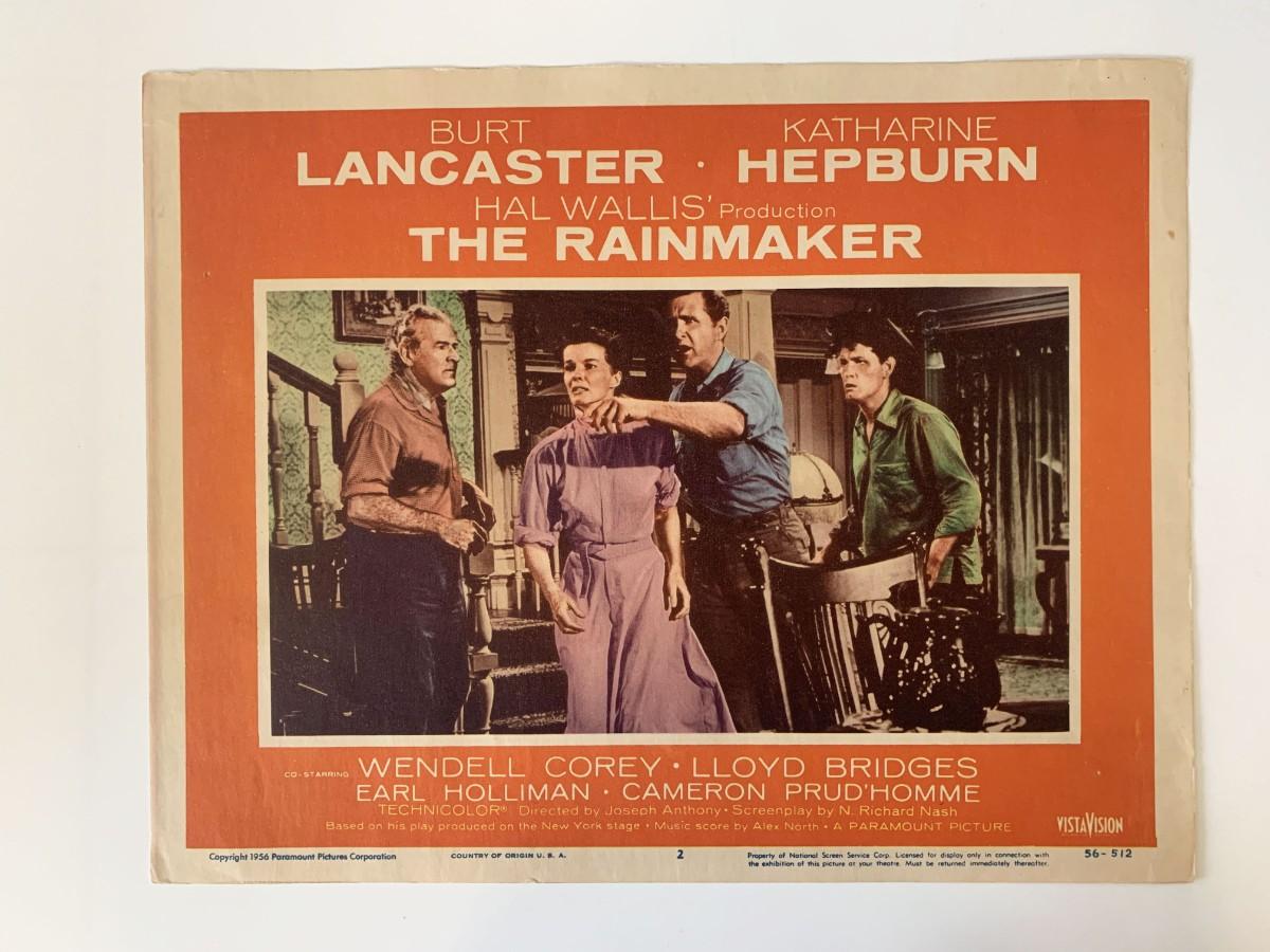 The Rainmaker original 1956 vintage lobby card | EstateSales.org