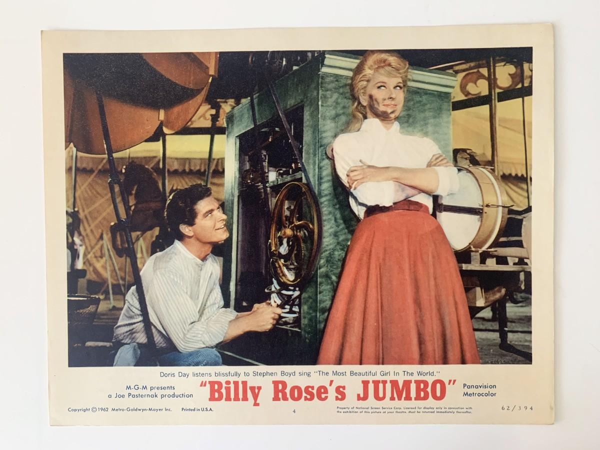 Billy Rose's Jumbo original 1962 vintage lobby card | EstateSales.org
