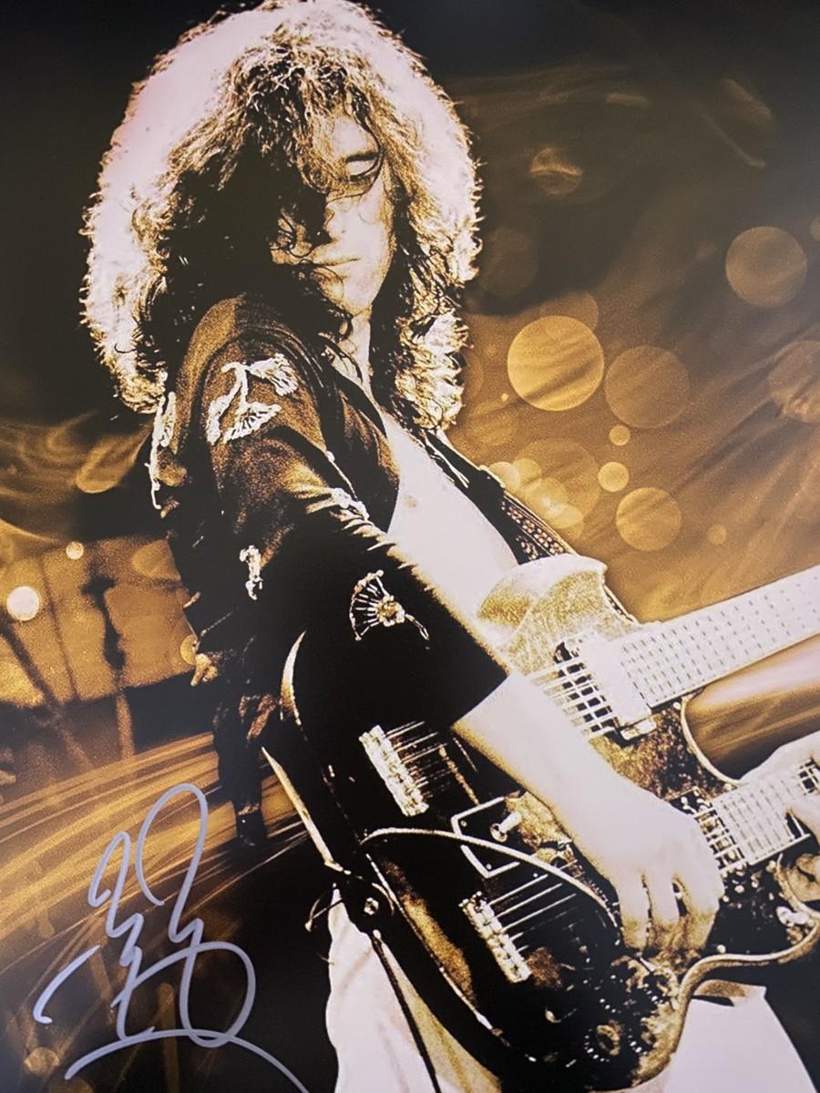 Jimmy Page signed photo | EstateSales.org