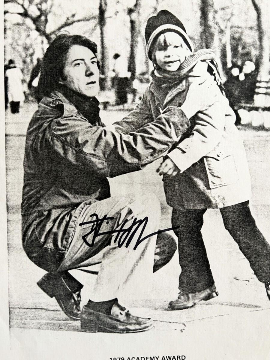 Kramer vs. Kramer Dustin Hoffman signed movie photo | EstateSales.org