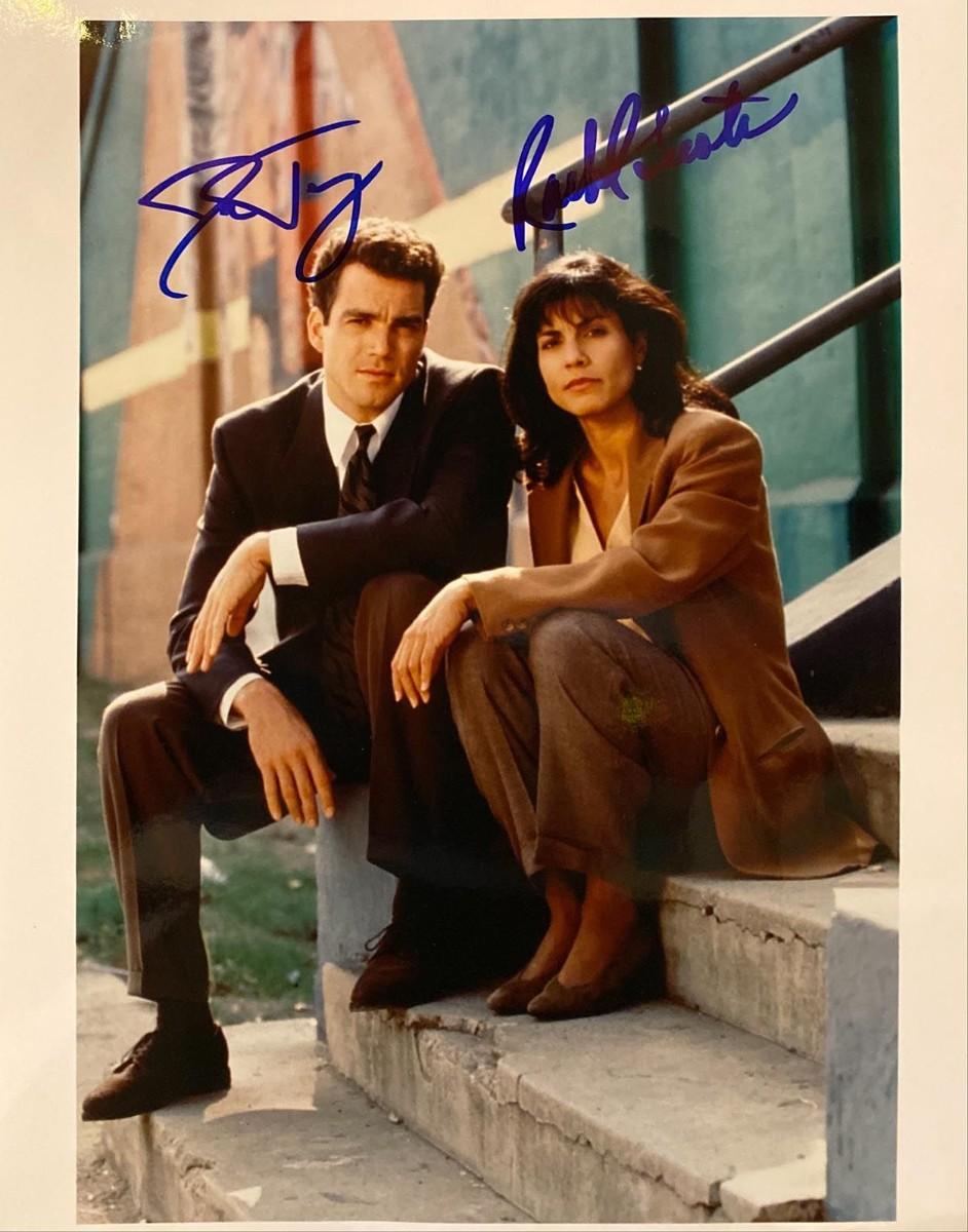 Crime & Punishment (1993) Jon Tenney and Rachel Ticotin Signed Photo ...
