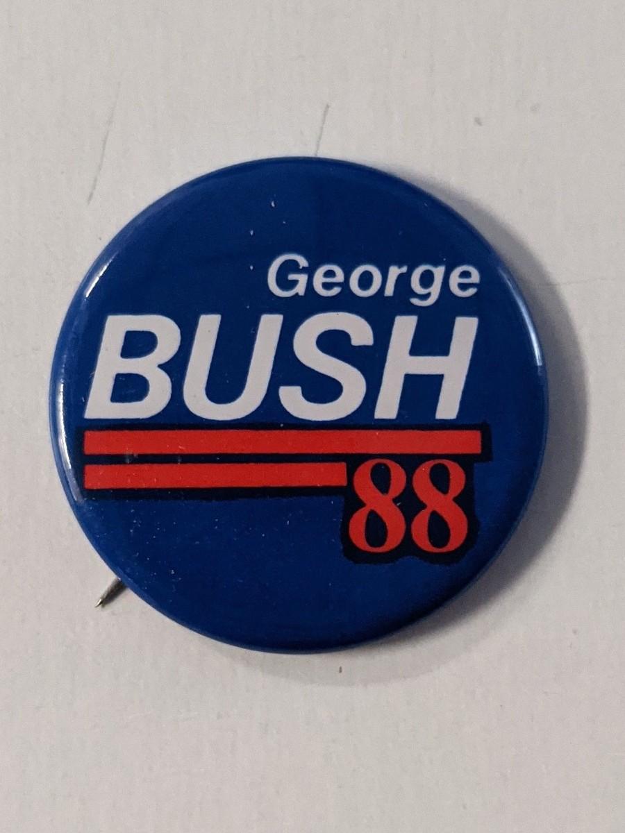 George H.W. Bush 1988 Presidential Campaign Pin | EstateSales.org