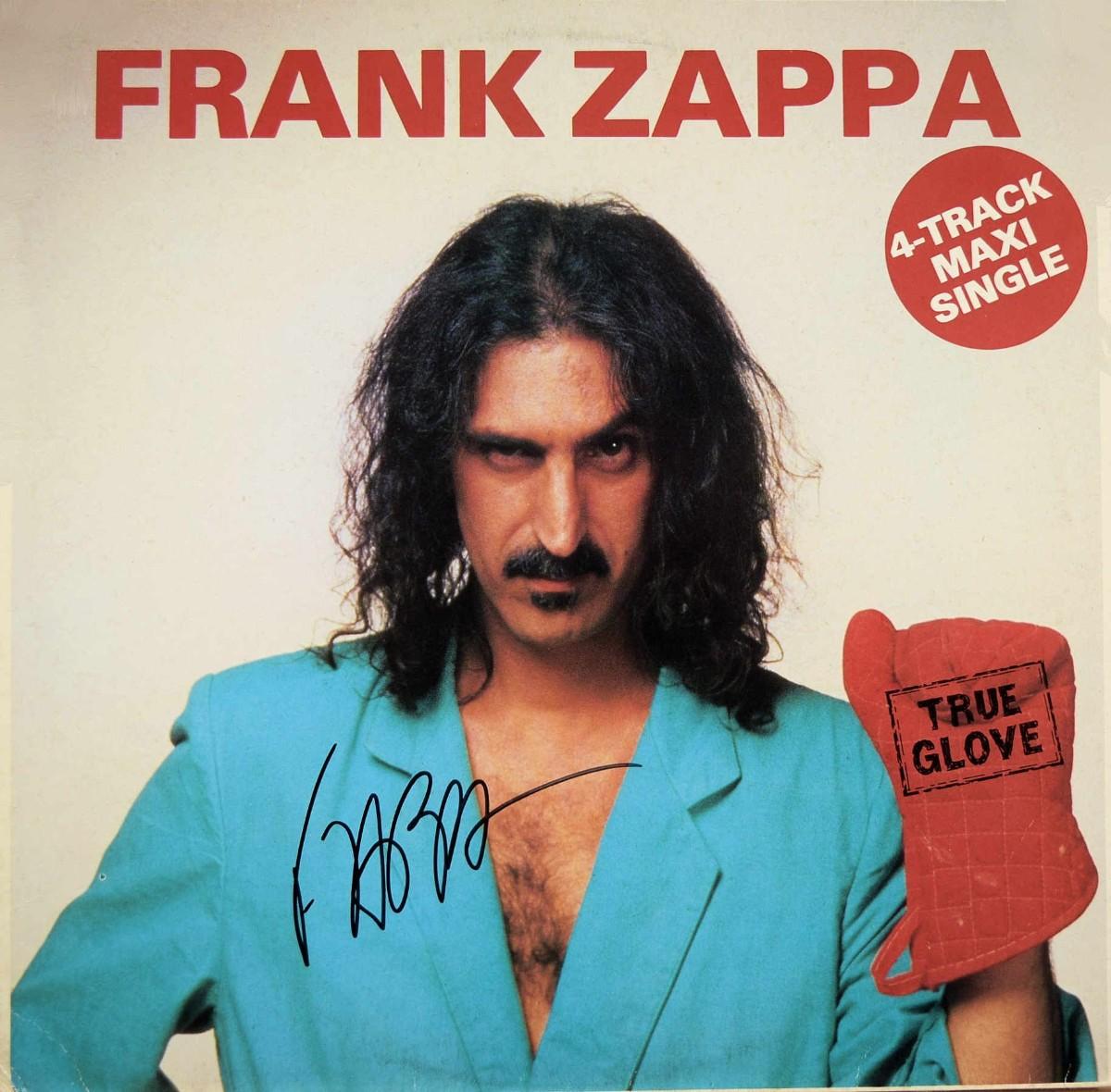 Frank Zappa signed True Glove album | EstateSales.org