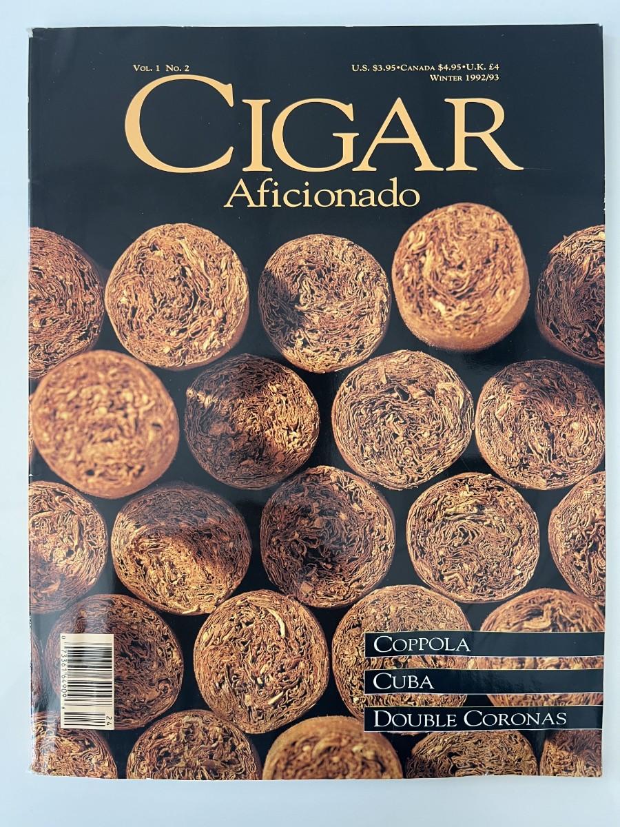 Cigar Aficionado magazine- 2nd edition | EstateSales.org