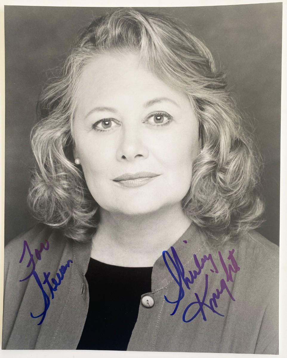 Shirley Knight signed photo | EstateSales.org