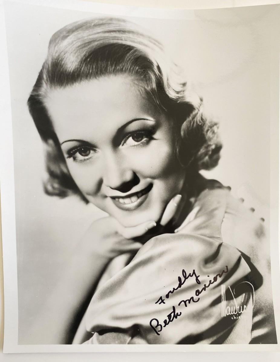 Trail of Terror Beth Marion signed photo | EstateSales.org