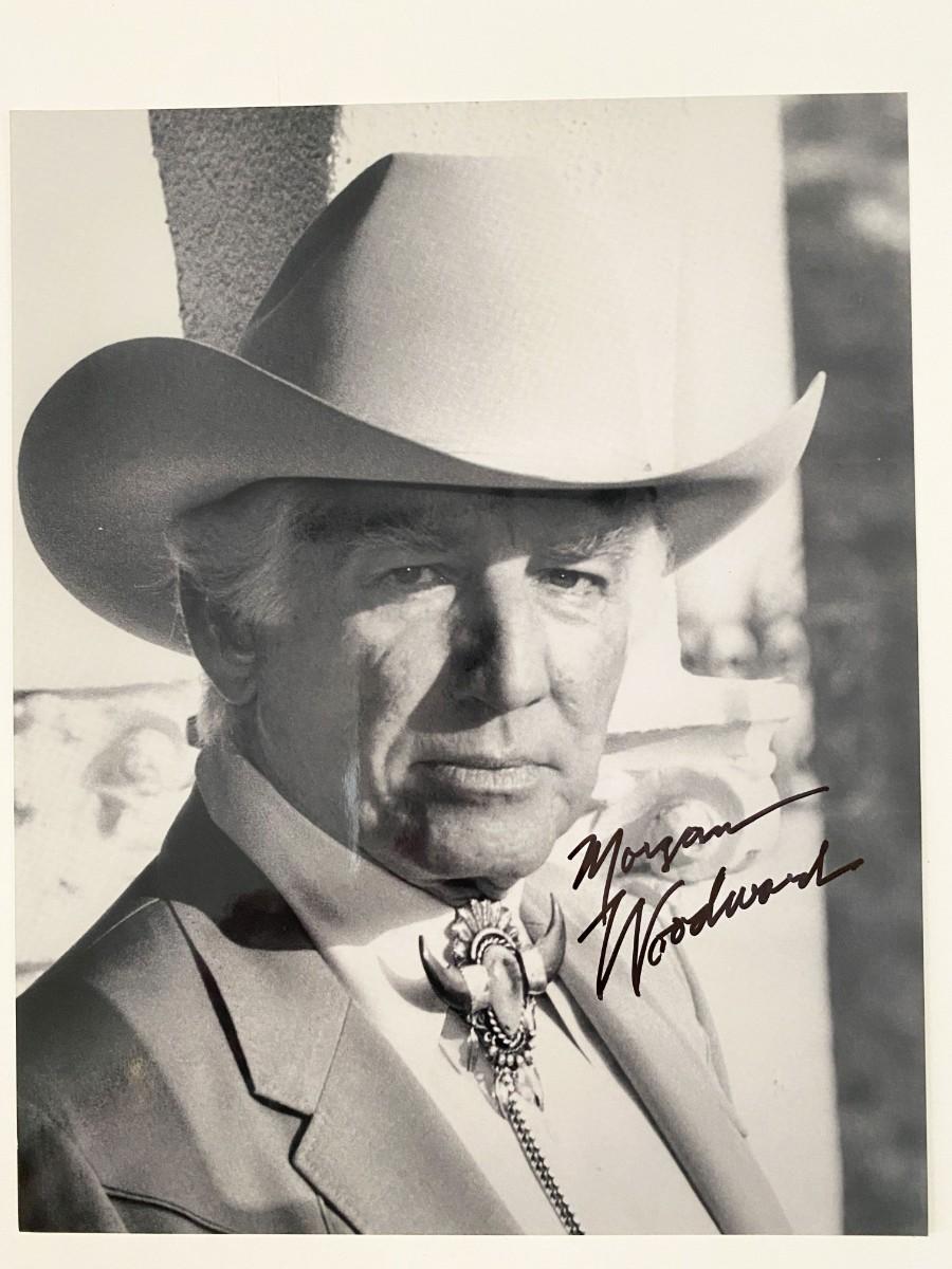 Cool Hand Lukes Morgan Woodward Signed Photo