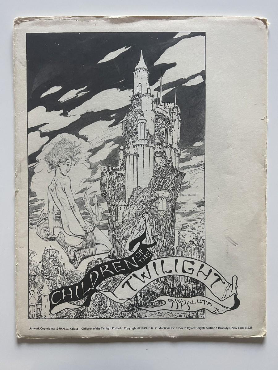M.W. Kaluta Children Of The Twilight art portfolio | EstateSales.org