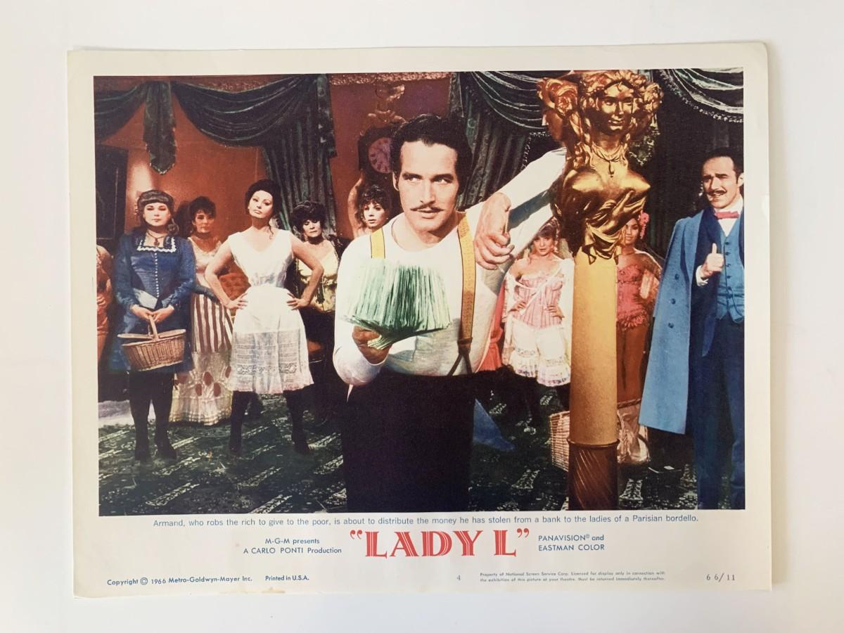 Lady L original 1966 vintage lobby card | EstateSales.org