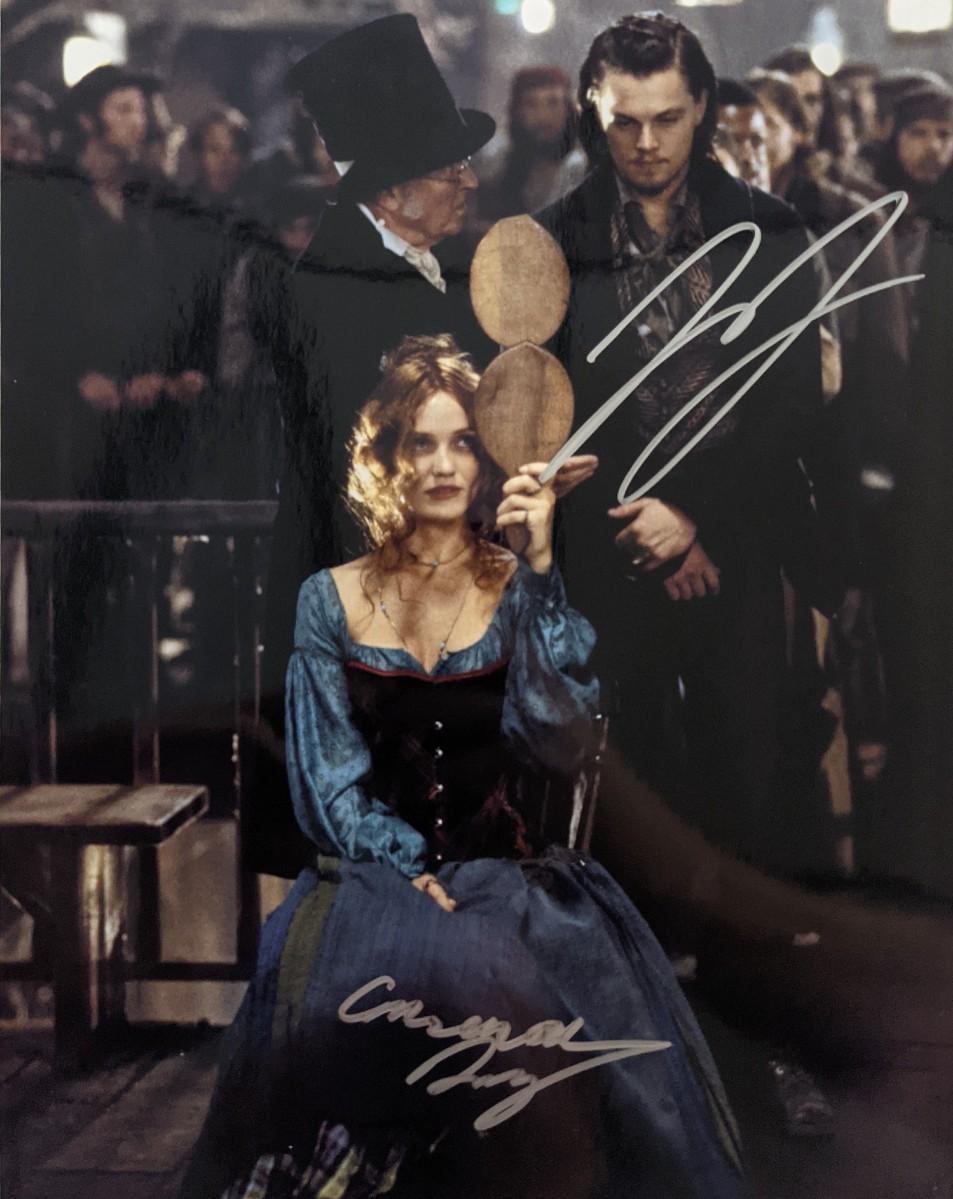 Gangs of New York Leonardo DiCaprio and Cameron Diaz Signed Movie Photo ...