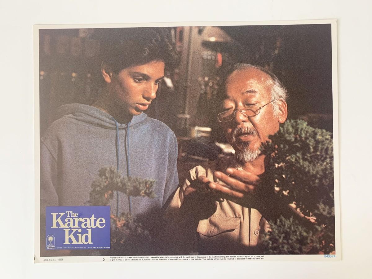 The Karate Kid original 1984 vintage lobby card | EstateSales.org
