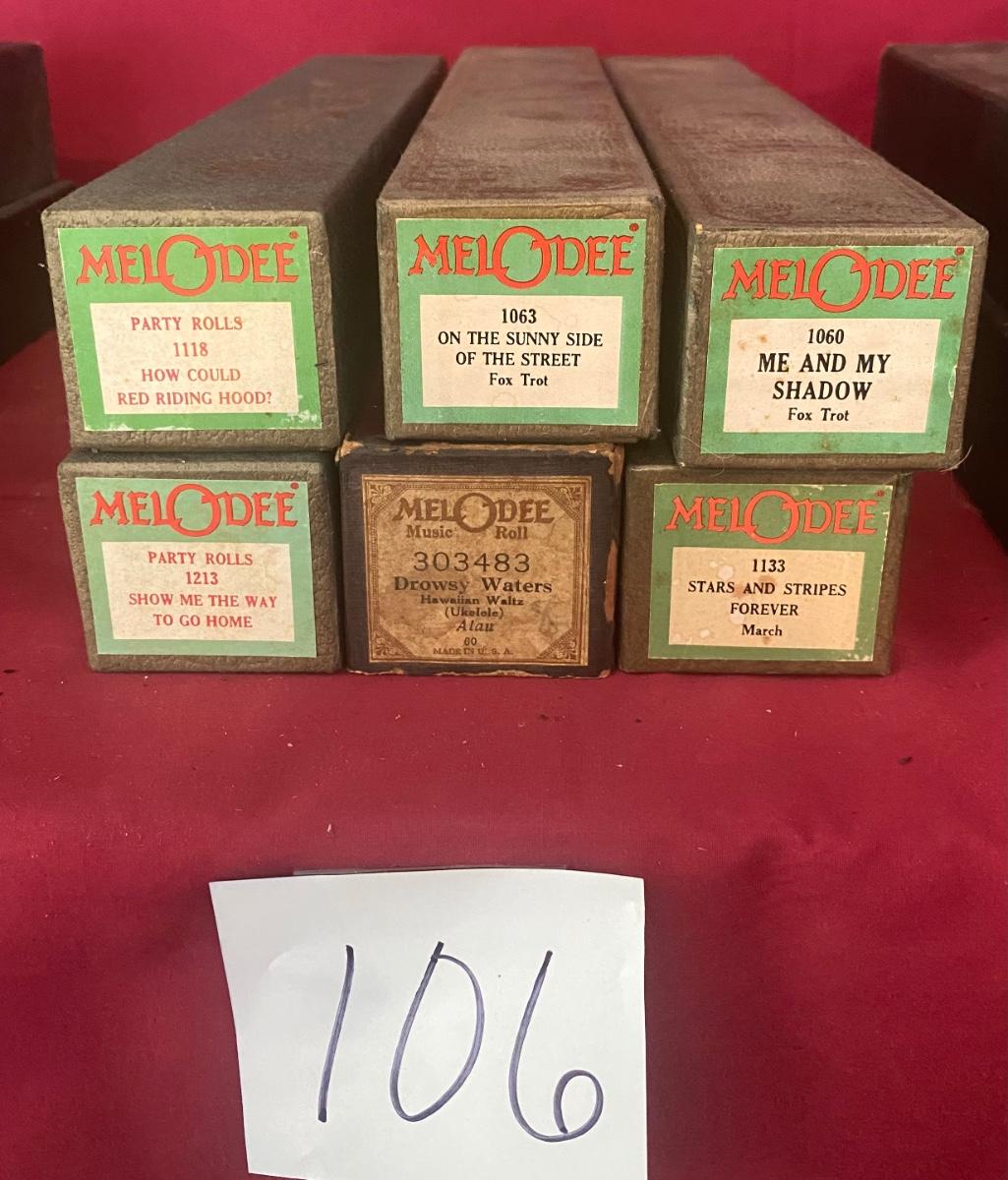 Vintage Word Rolls For Player Piano EstateSales Vintage Word Rolls For Player Piano EstateSales
