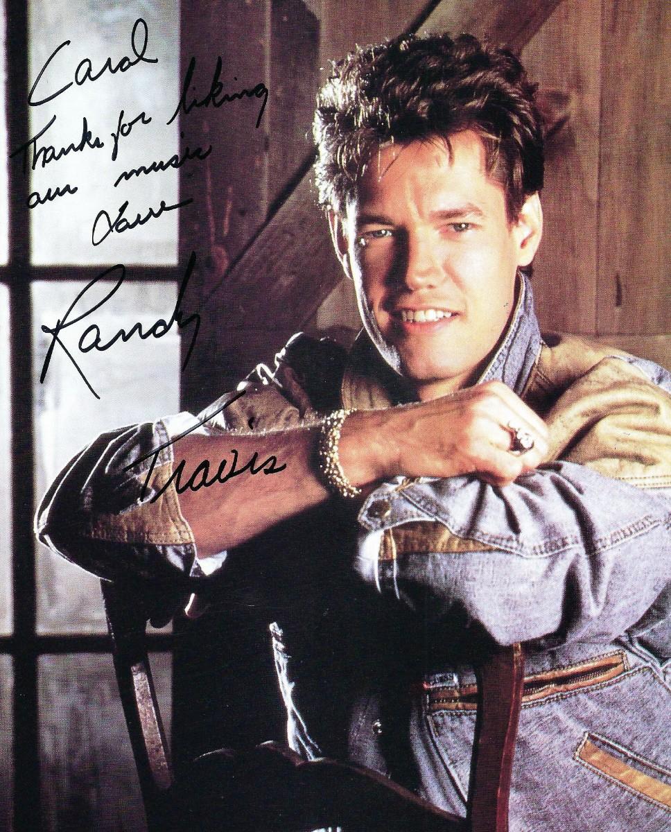 Randy Travis signed photo | EstateSales.org