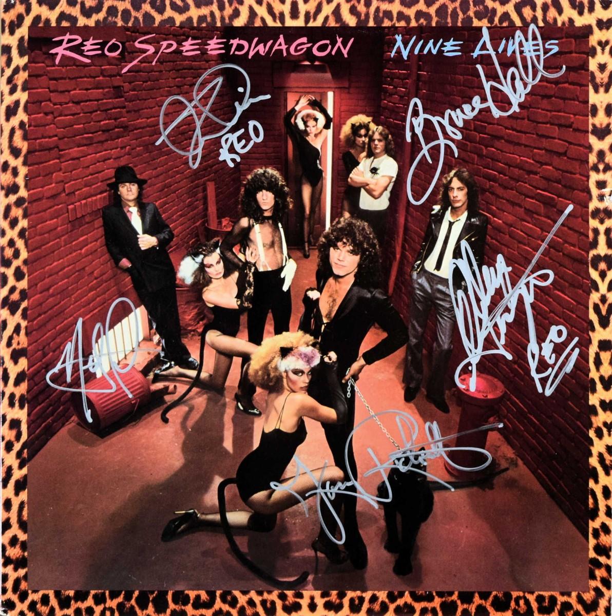 REO Speedwagon signed You Can Tune A Piano, But You Can't Tune A Fish ...