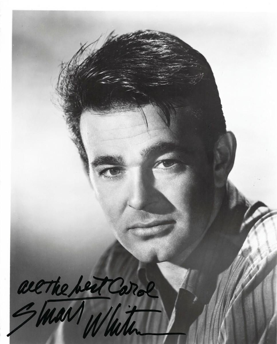 Stuart Whitman signed photo | EstateSales.org