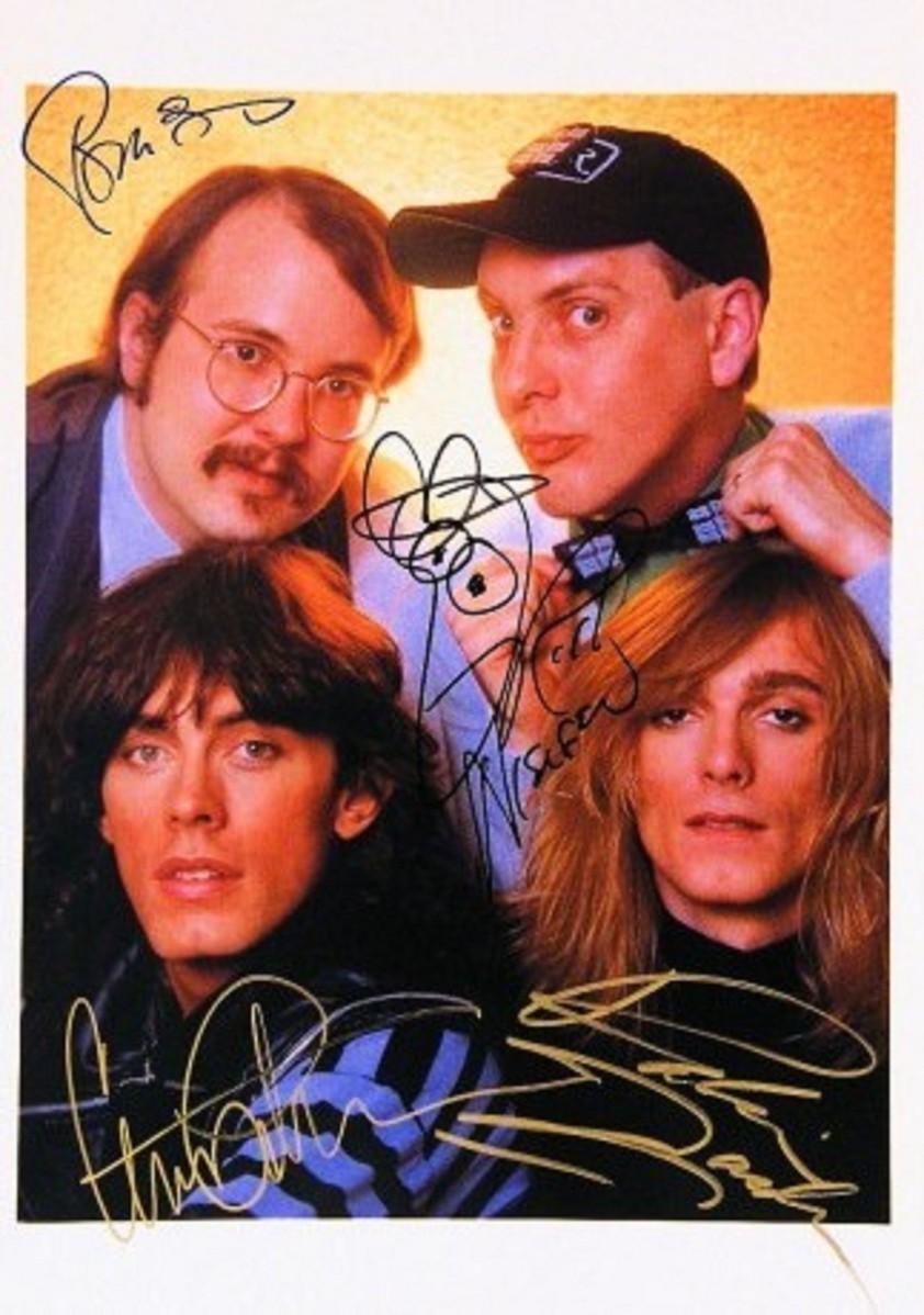 Cheap Trick signed promo photo | EstateSales.org