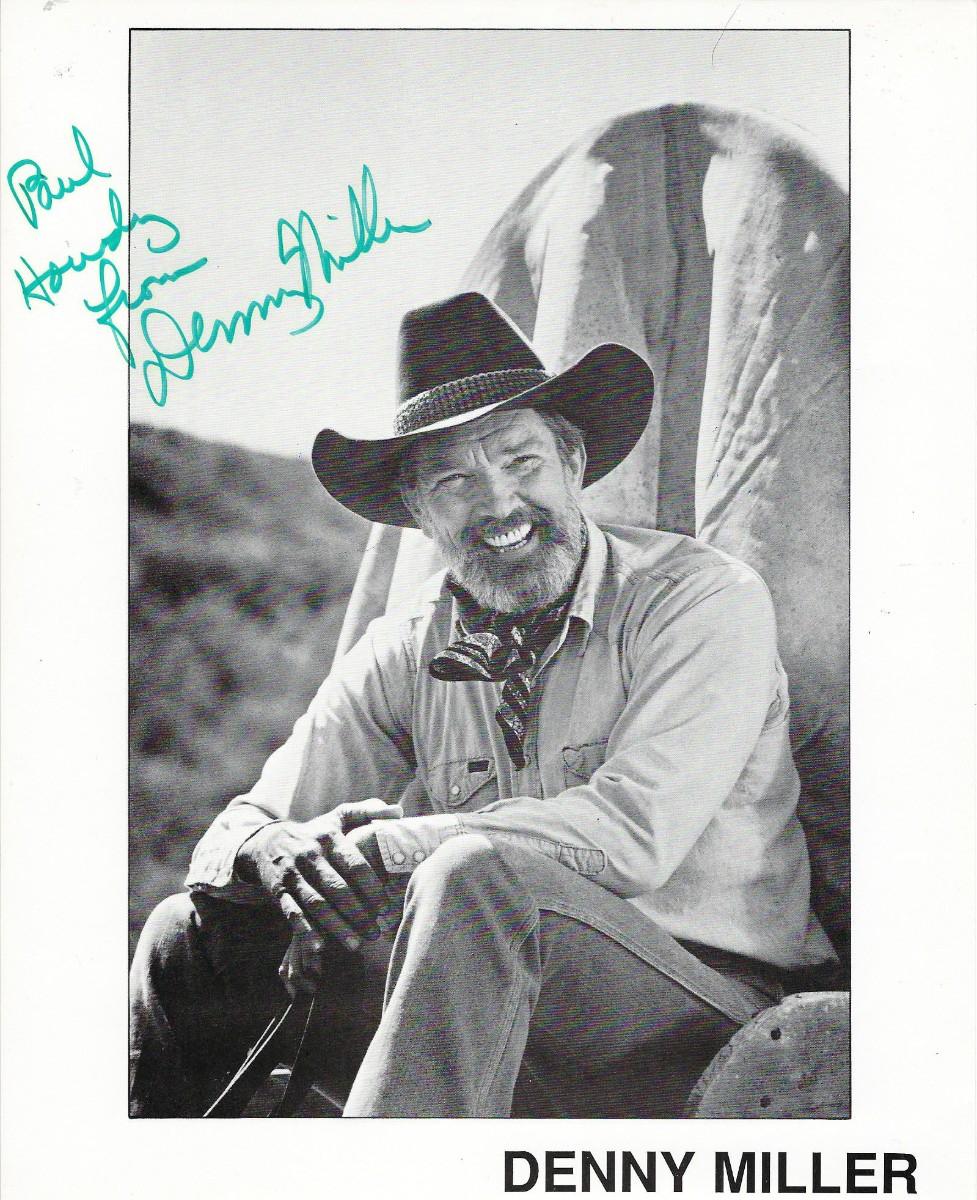 Denny Miller signed photo | EstateSales.org