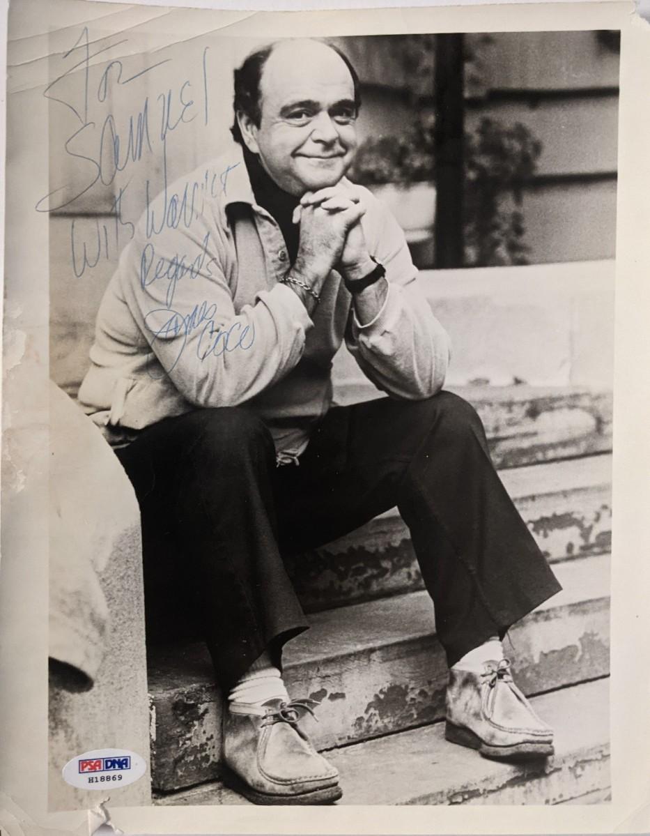James Coco Signed Photo. PSA Authenticated | EstateSales.org
