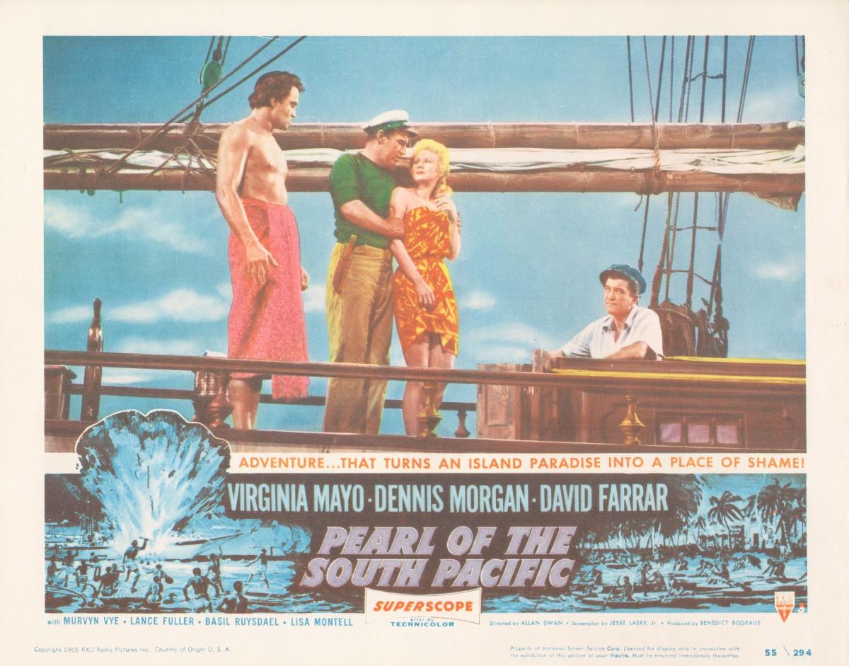Pearl of the South Pacific 1955 original vintage lobby card ...