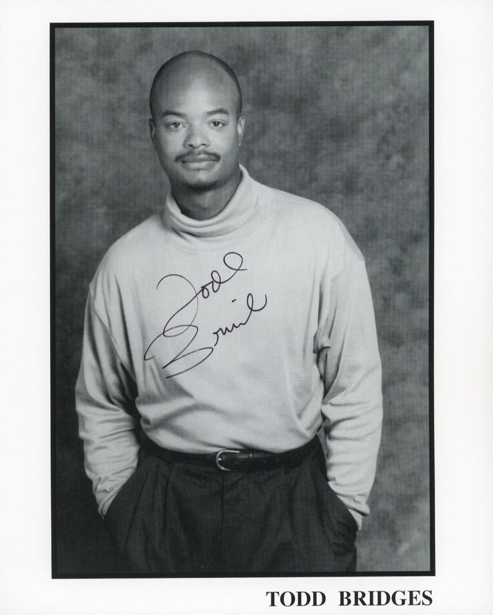 Todd Bridges signed photo | EstateSales.org