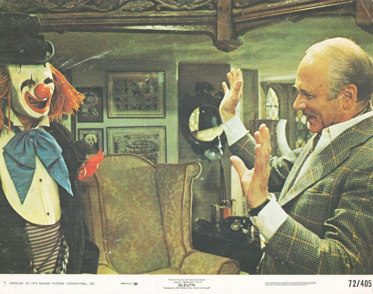 Sleuth 1972 original vintage lobby card | EstateSales.org Sleuth 1972 original vintage lobby card | EstateSales.org