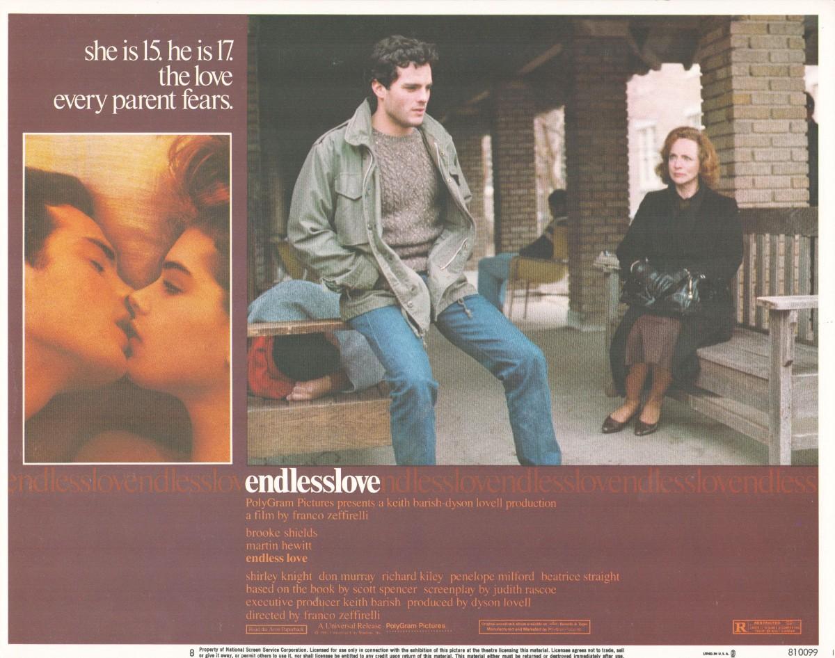 Endless Love 1981 original vintage lobby card | EstateSales.org