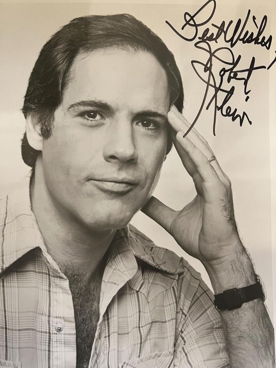 Comedian Robert Klein signed photo | EstateSales.org