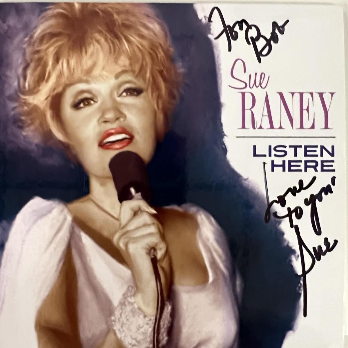 Sue Raney Listen Here signed CD | EstateSales.org