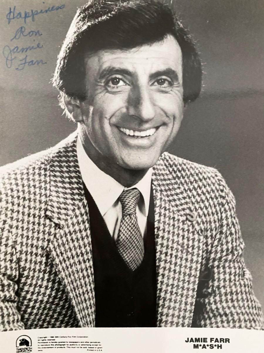 M.A.S.H.Jamie Farr signed photo | EstateSales.org