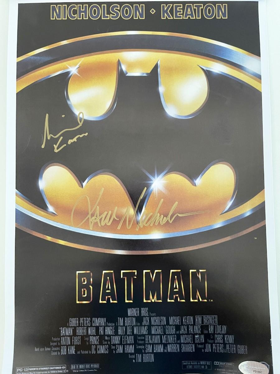 Batman signed mini poster | EstateSales.org