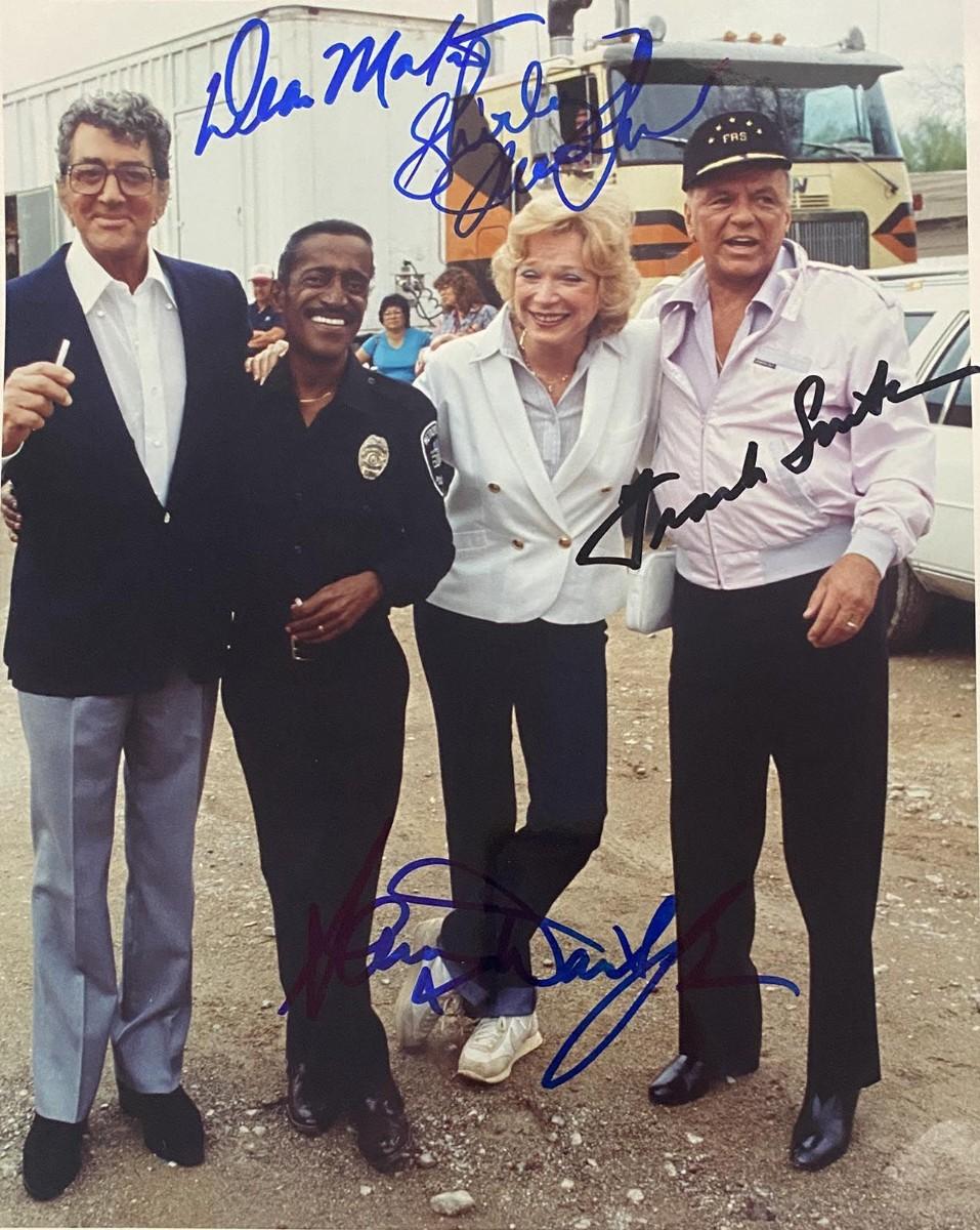 The Rat Pack and Shirley MacLaine signed photo | EstateSales.org