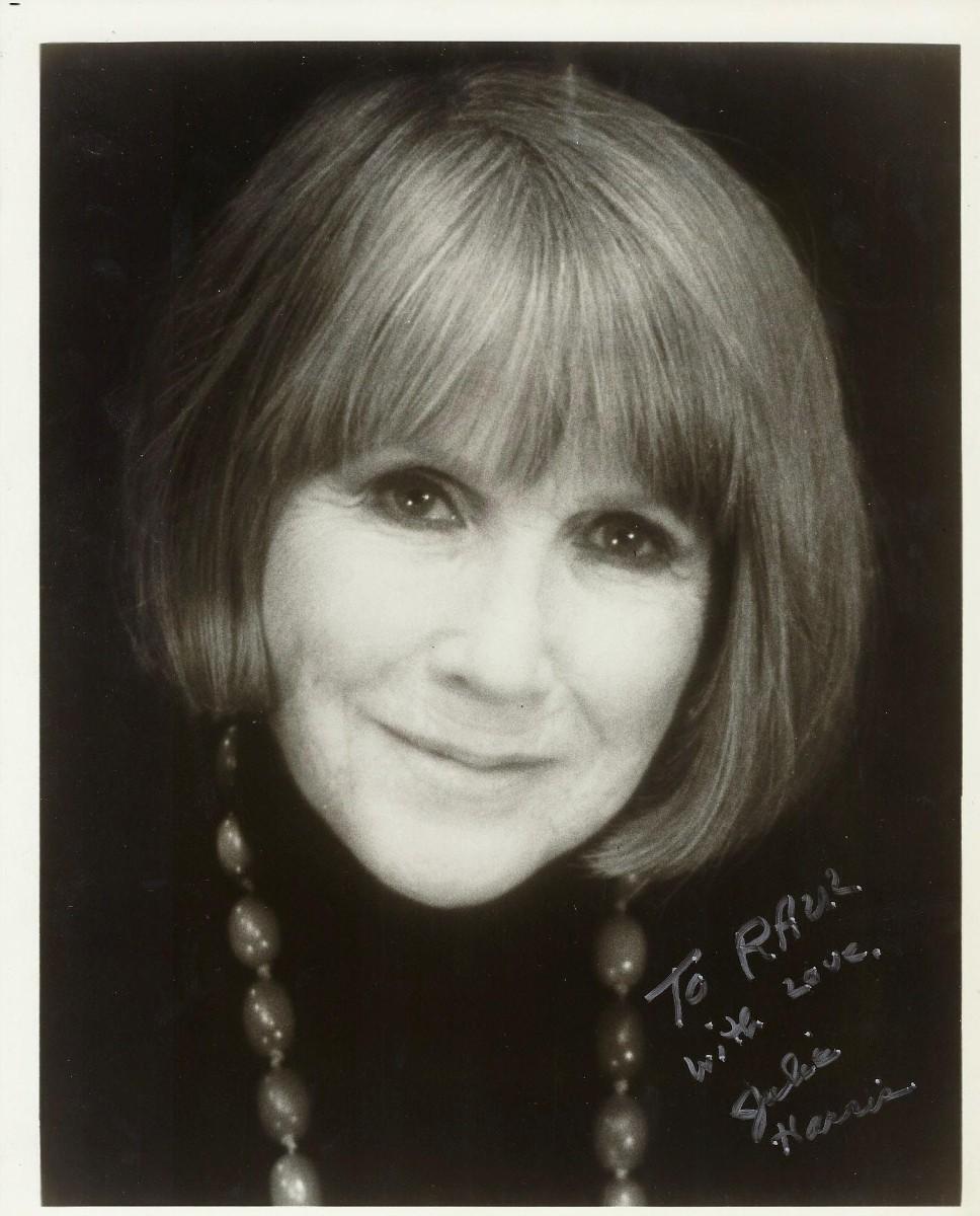 Julie Harris signed photo | EstateSales.org