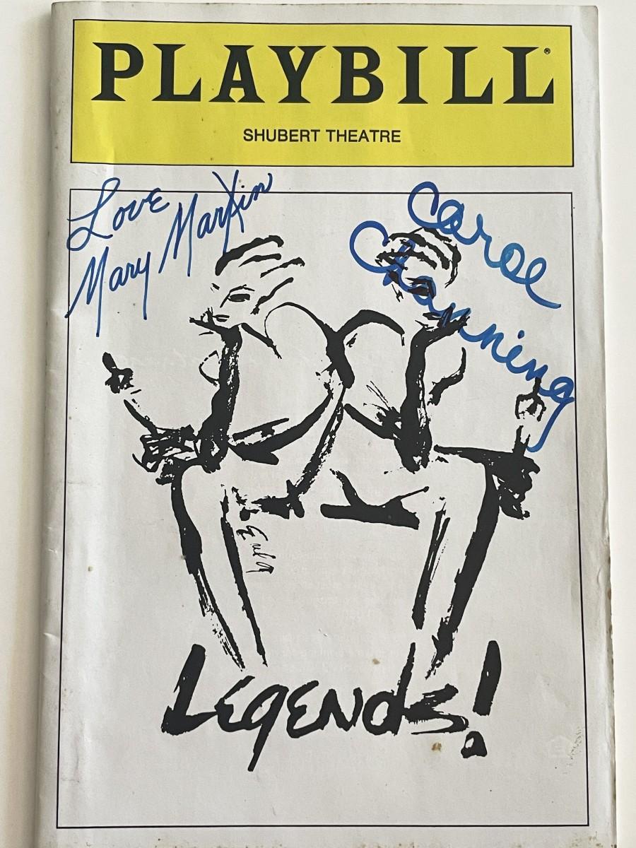 Legends Playbill signed pamphlet | EstateSales.org